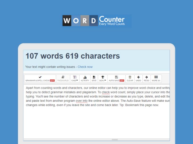 Wordcounter – AppSupertools
